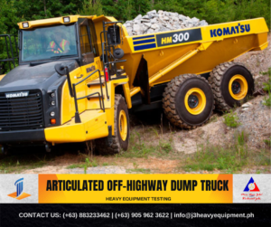 Heavy Equipment Testing and Inspection - J3 Heavy Equipment